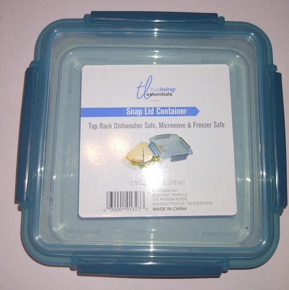 Kitchen | True Living Essentials Snap Lid Containerapprox 219 Cups 175 ...